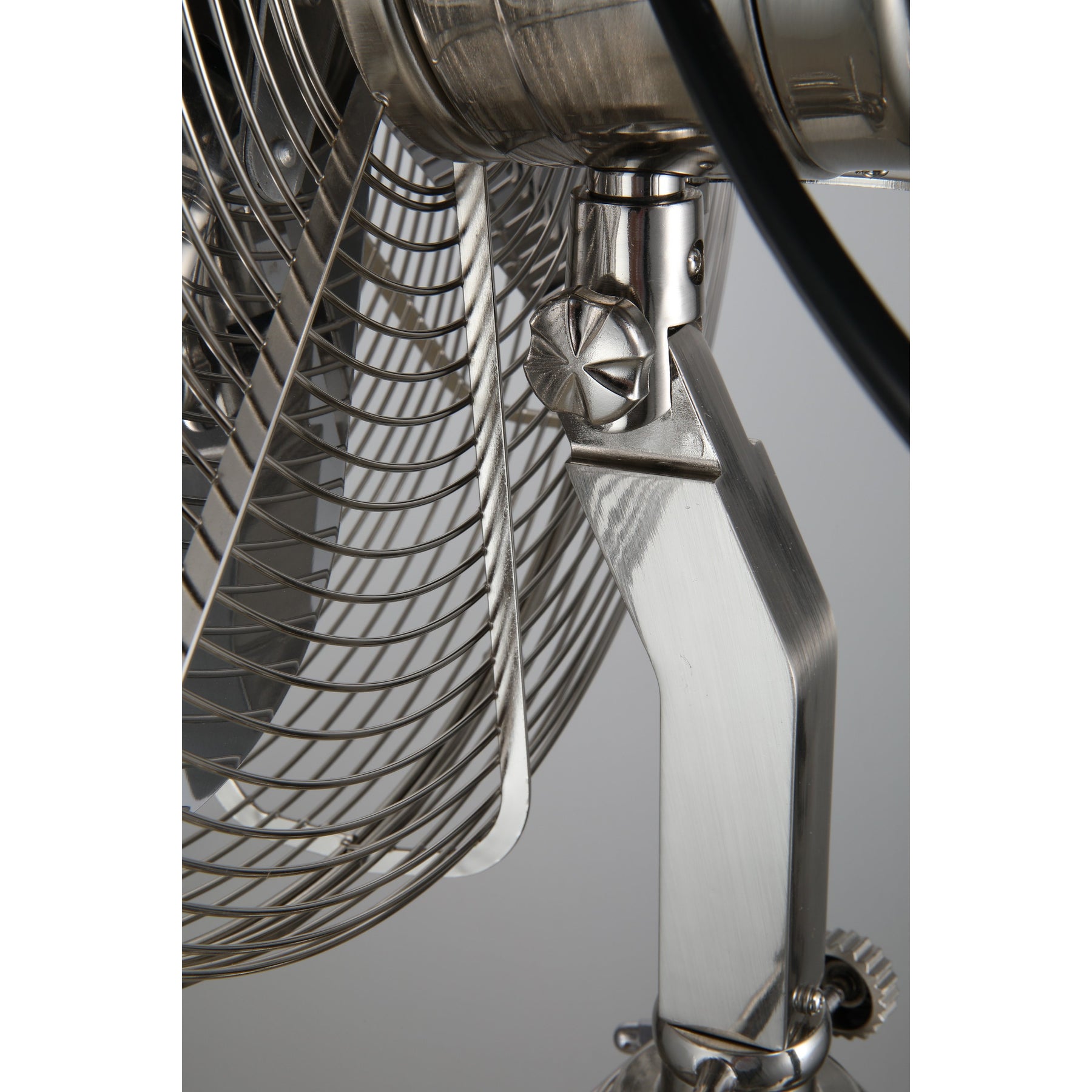 Star Tripod stand fan- beautiful design, 16" three wooden legs pedestal ...