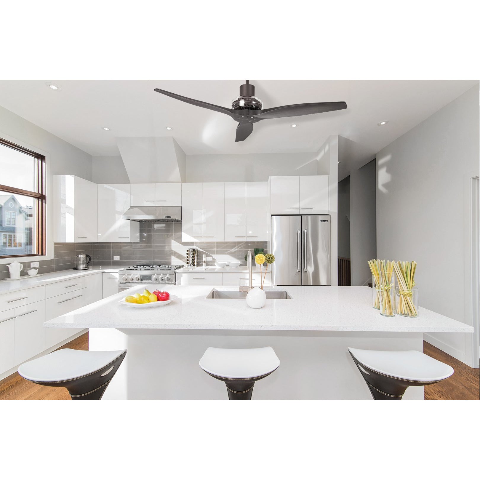 indoor and outdoor ceiling fans-choose your motor finish and blade ...