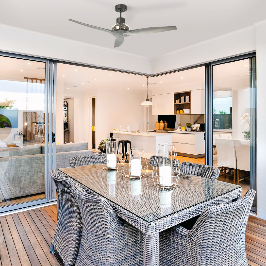 indoor and outdoor ceiling fans-choose your motor finish and blade ...