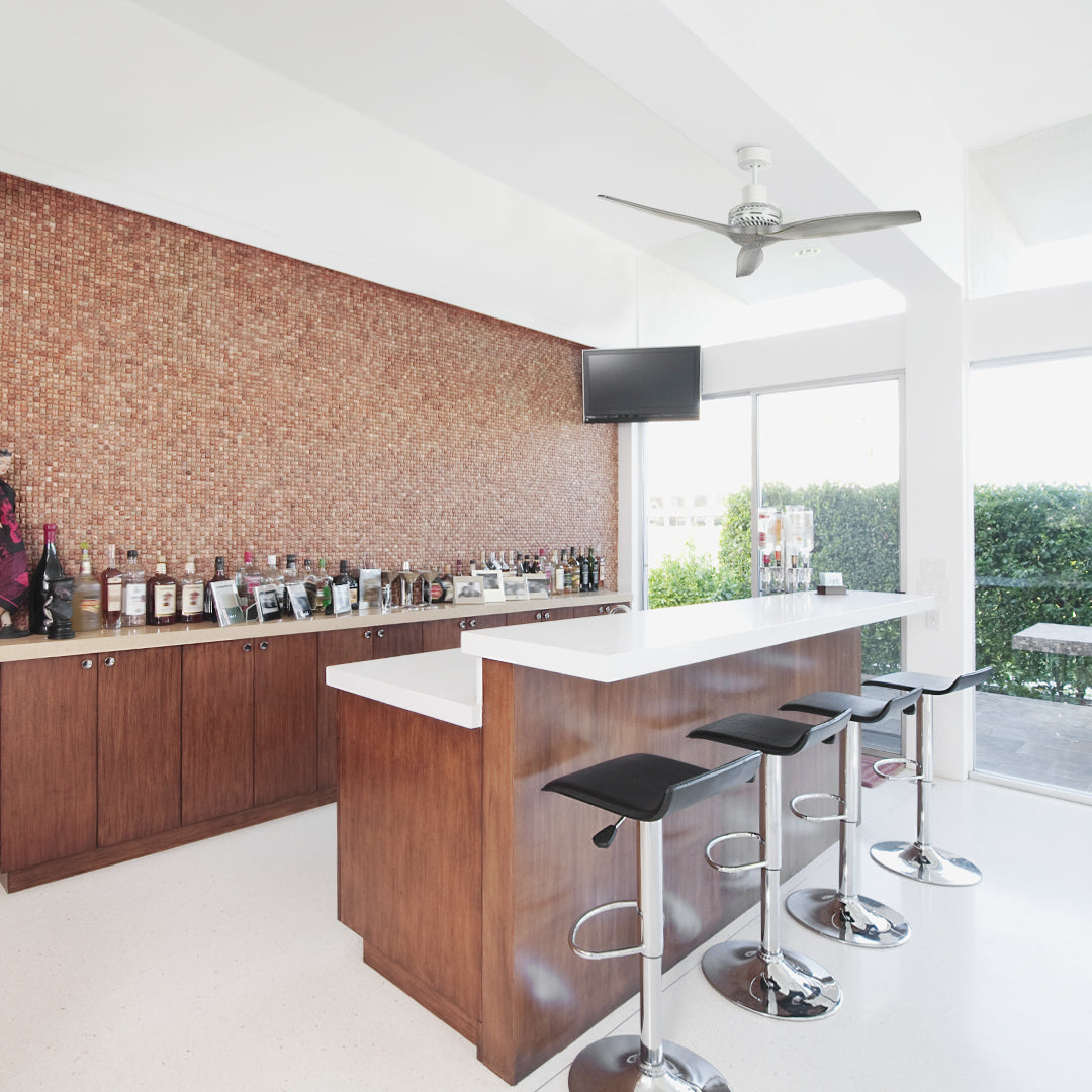 indoor and outdoor ceiling fan-choose your motor finish and blade ...
